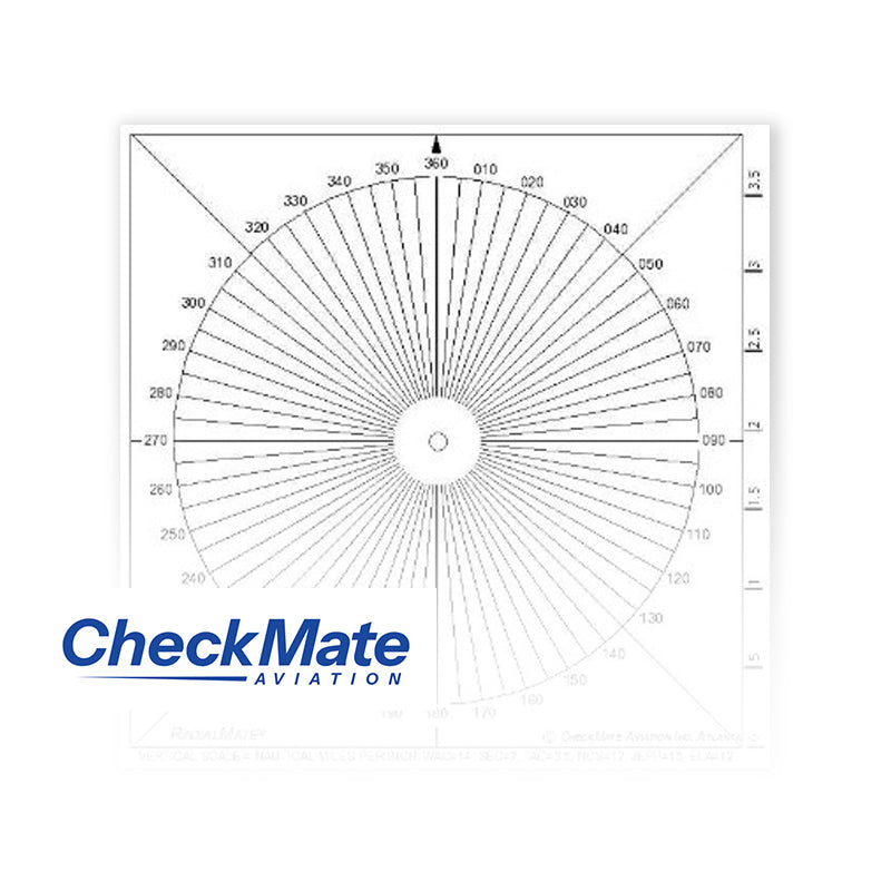 Radialmate Checkmate Navigation Tool - Pocket Radial Chart Reader For ...