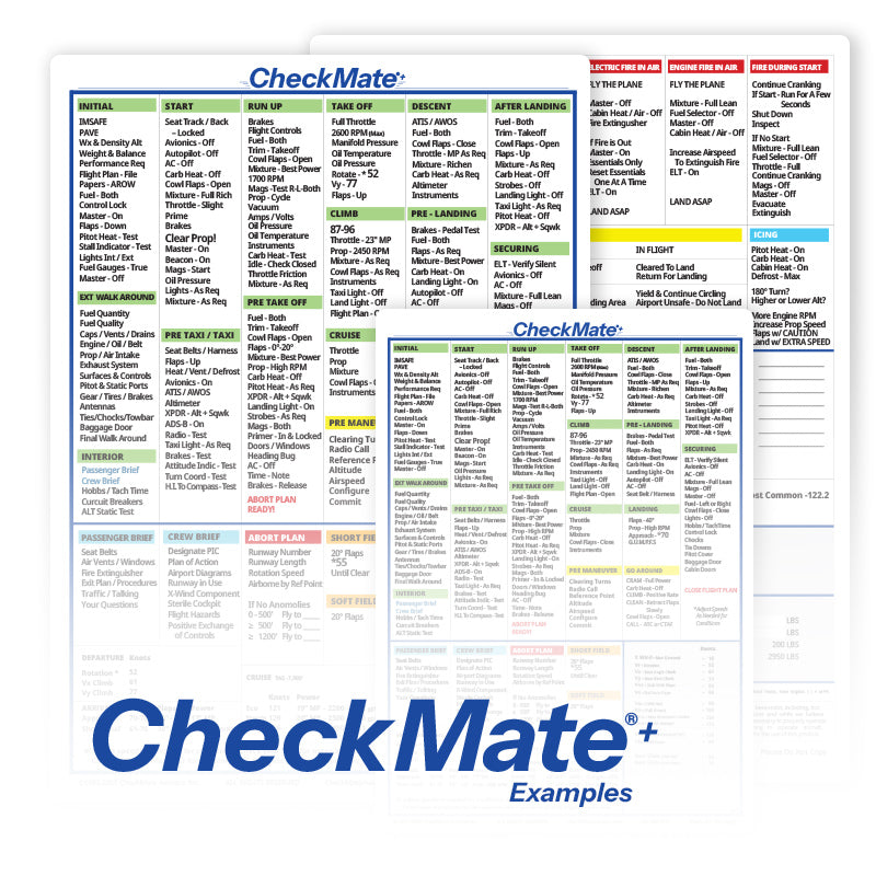 CheckMate+ Aviation Checklist